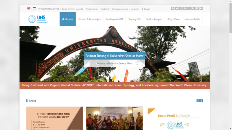 17 Website Universitas di Indonesia yang Dibuat dengan WordPress ...